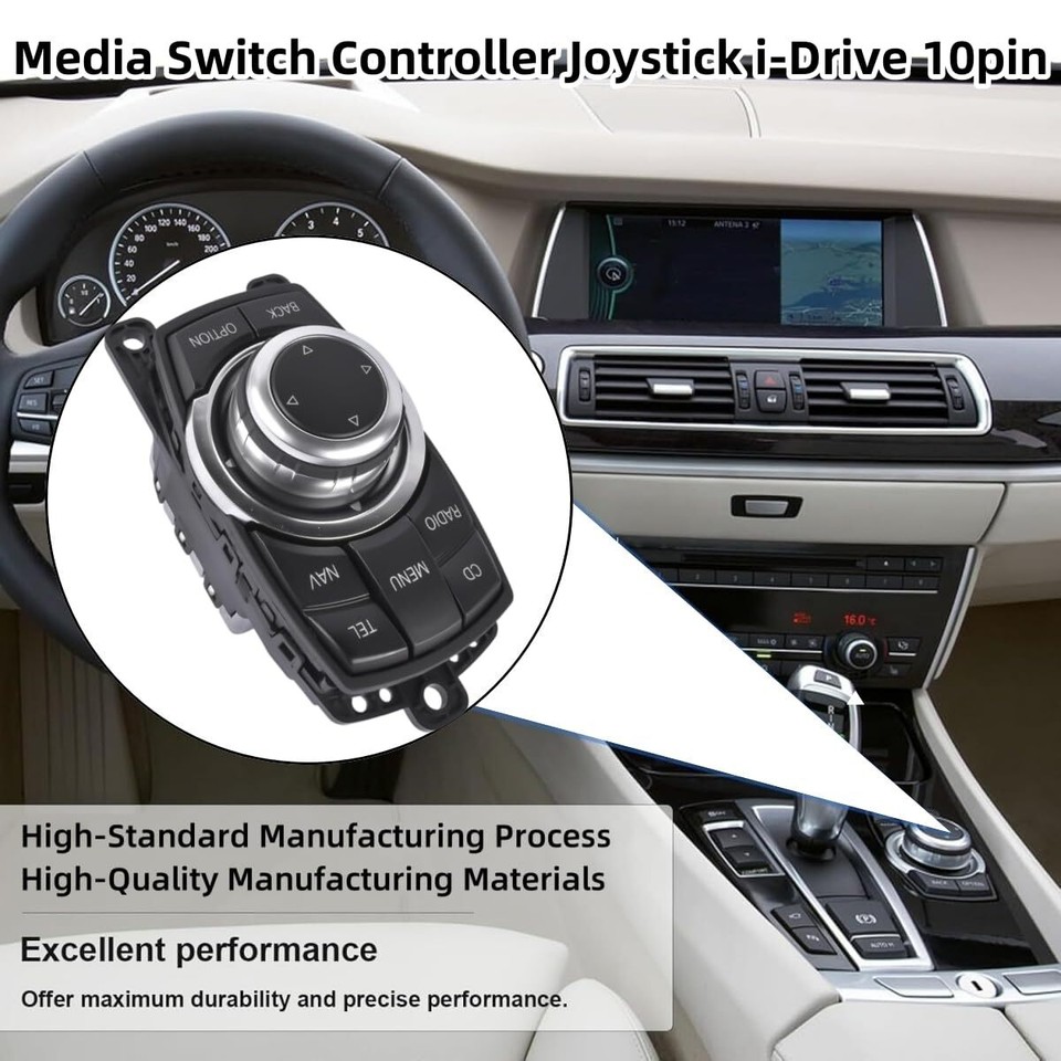 IDrive Controller CIC Navigation For BMW F07 F10 F01 F02 F25 ...