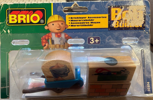 BRIO Bob the Builder 32814 Bricklayer Accessories Bricks Tools ...