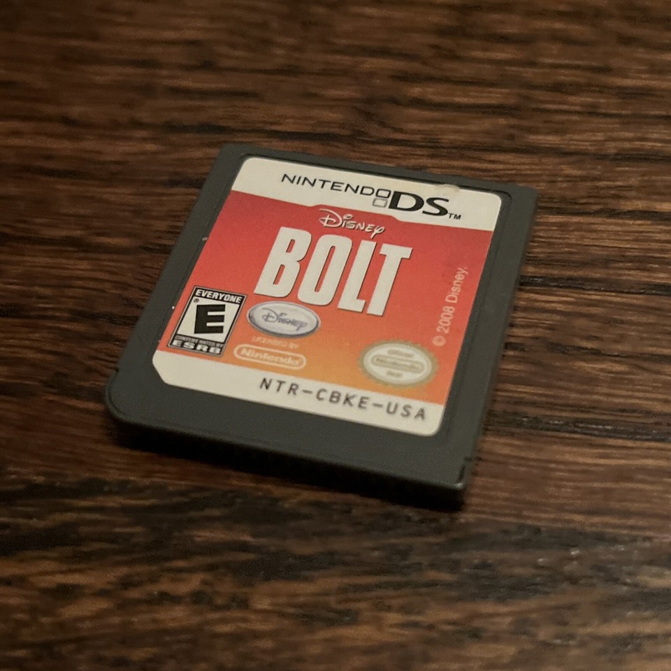 Nintendo DS Disney Bolt Game Only Tested Working Nice And Clean Fast ...