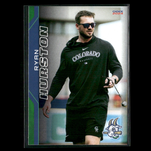Ryan Hurston 2024 Hartford Yard Goats Team Set Baseball Card MLB NM | eBay