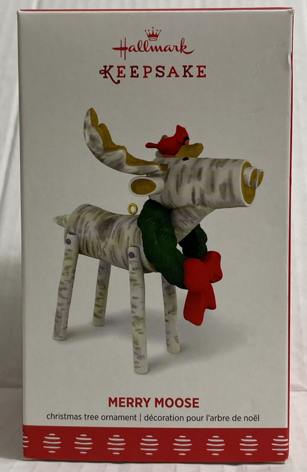 2017 Hallmark Keepsake Ornament Merry Moose Christmas for sale online ...