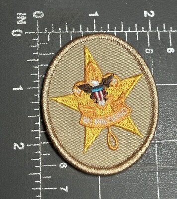 Vintage Star Scout Rank Insignia Patch Badge Boy Scouts of America BSA ...