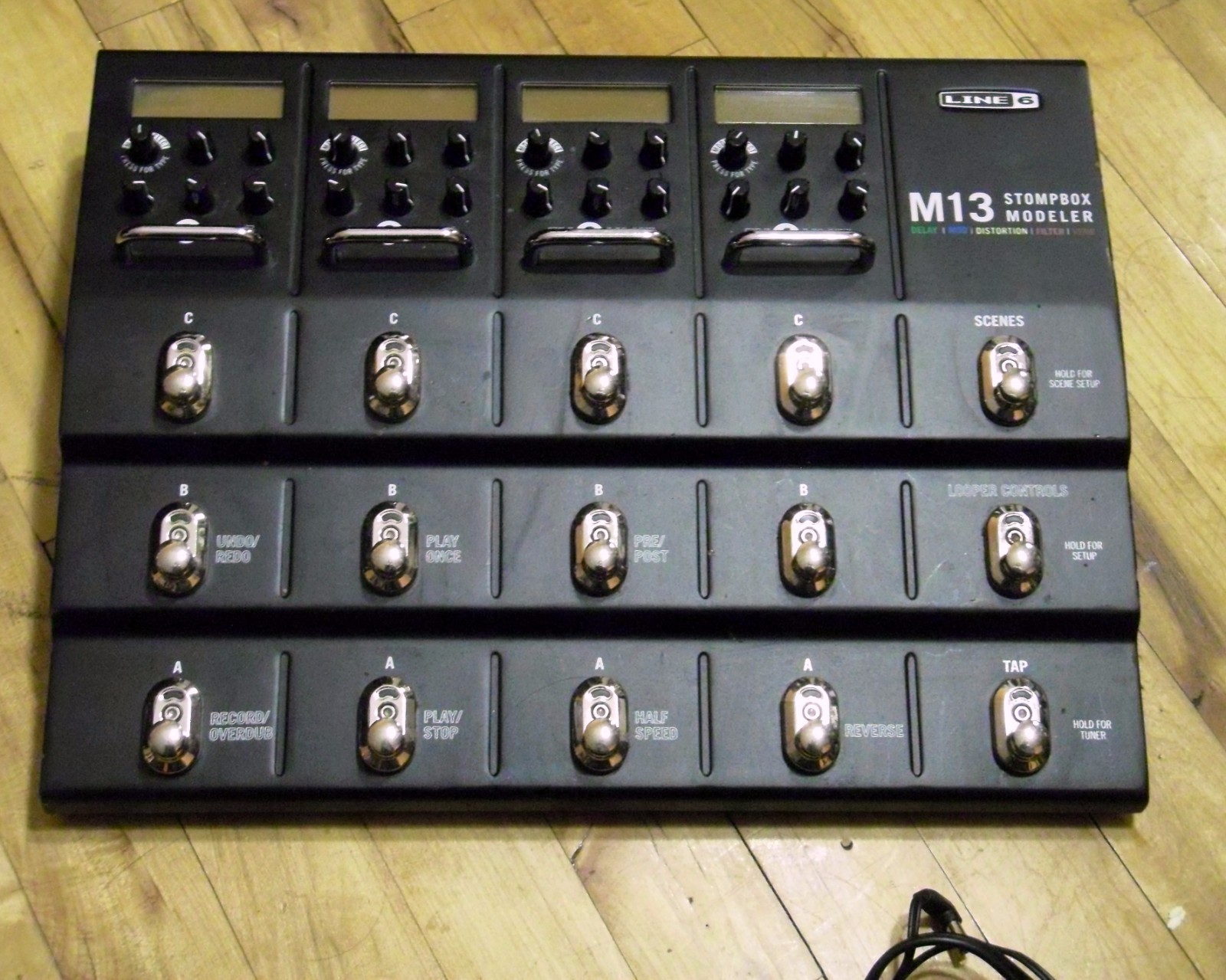 Line 6 M13 Multi-Effect Stompbox Modeler with Looper & Tuner Midi ...
