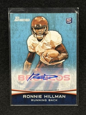 2012 Bowman #112 Ronnie Hillman Rookie Autographs | eBay