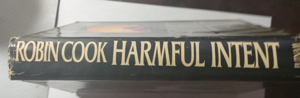 Harmful Intent by Robin Cook HC/DJ Good condition First Edition | eBay