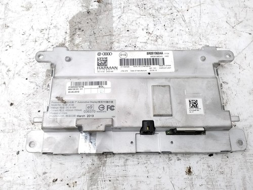 AUDI Q5 8R Navigation Screen Display 8R0919604A 2.97 Diesel 2013 ...