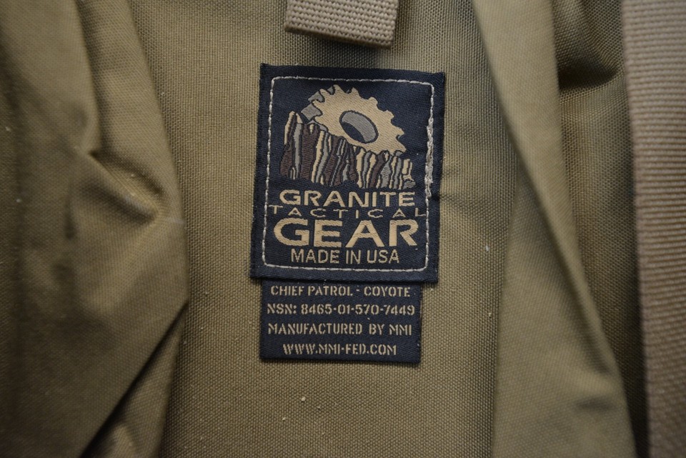 Granite Tactical Gear Chief Patrol Coyote Field Pack | eBay