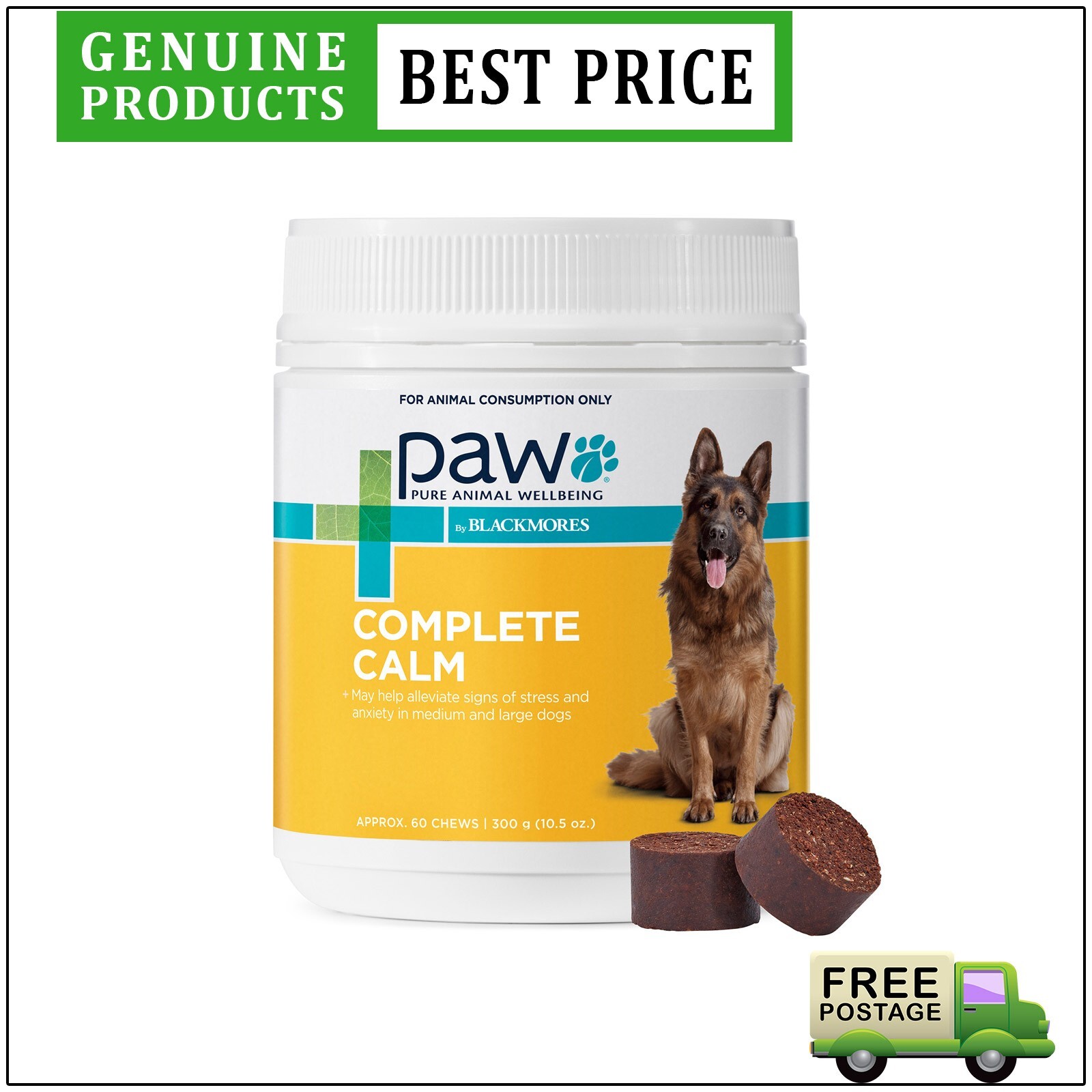 PAW Complete Calm Multivitamin 300 Gm Chews For Dogs | eBay
