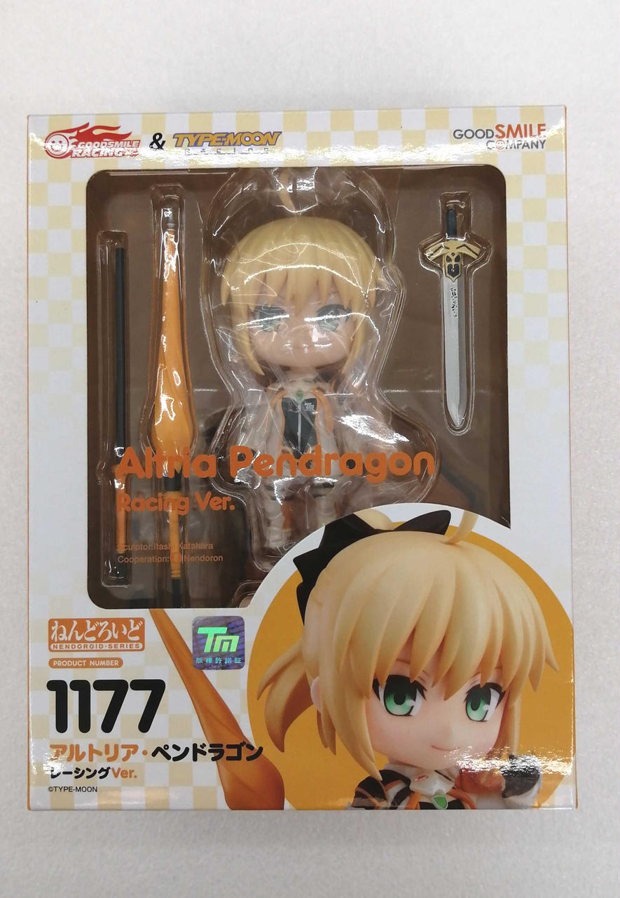 Good Smile Artoria Pendragon Racing Ver Nendoroid 1177 Figure | eBay