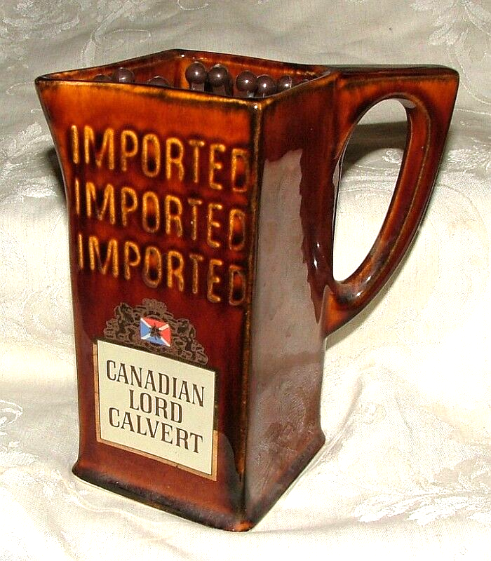 1950s Canadian Lord Calvert Extra Whiskey Advertising Bar MUG w26 ...