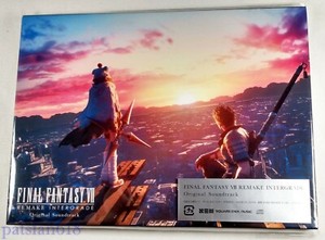 Final Fantasy VII 7 Remake INTERGRADE Original Soundtrack New 3-Disc CD ...