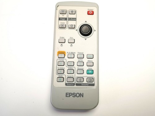 Genuine Epson Projector Remote Control 130620000 No Battery Cover | eBay