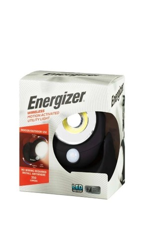 Wireless Motion Sensor Energizer Outdoor Security Light Ultra Bright ...