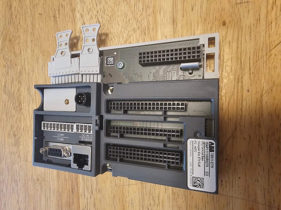 ABB TB511-ETH B0 1SAP111100R0170 CPU Ethernet Terminal Base in Box | eBay