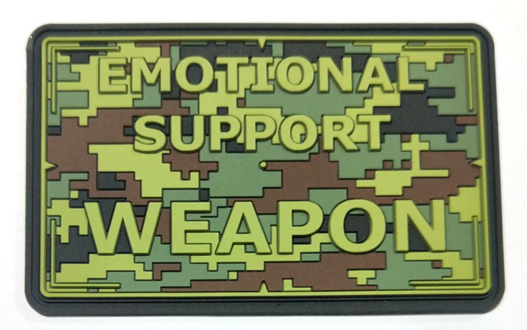 Emotional Support Weapon Morale Patch | eBay