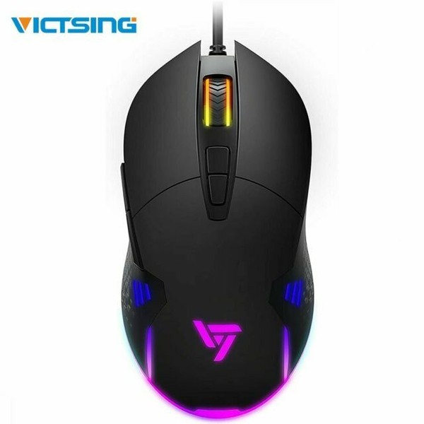 VictSing 8000DPI Wired RGB Gaming Mouse - Black for sale online | eBay