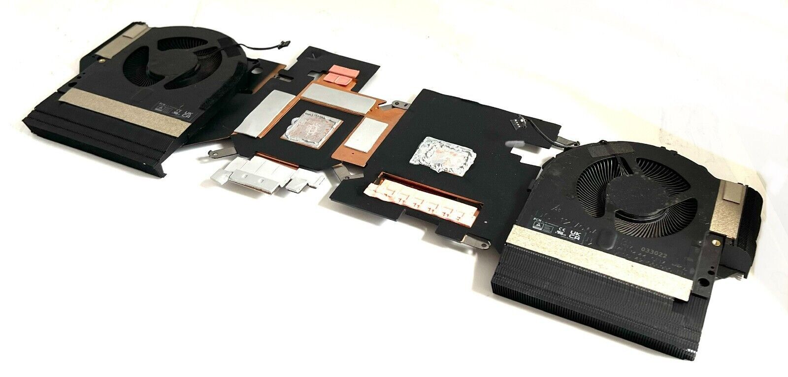 For Dell Alienware M17 R5 CPU GPU Laptop Cooling Heatsink Fan KDKNW ...