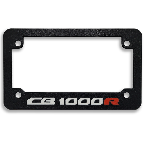 For Honda CB 1000R Textured Motorcycle License Plate Frame (ALL YEARS ...