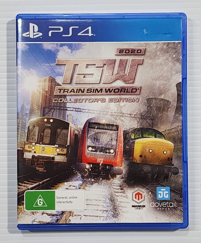 TSW Train Sim World 2020 Collector's Edition PS4 Playstation - Disc As ...