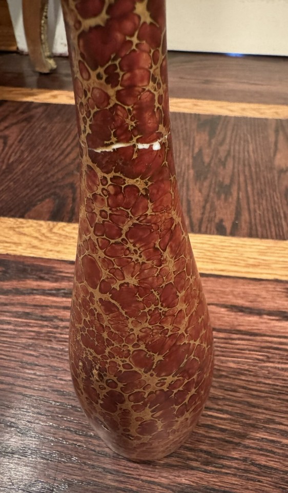 Rosenthal Studio Line 100 Jahre Handgemalt Red Gold Decor Vase | eBay