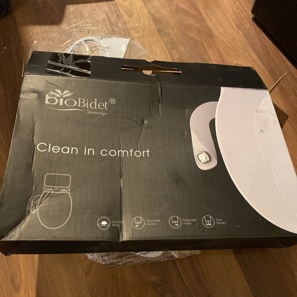 Bidet Bio Bidet Slim Edge Natural Incline Bidet - New in Box | eBay