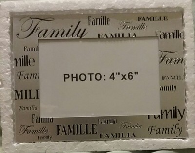 Avon Family Photo Frame 4x6 Photo Frame Family Silver New in Box | eBay