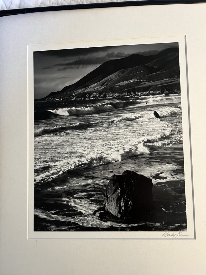 Winter Surf, Garrapata, Sur Coast, 1966 by American photographer Morley ...