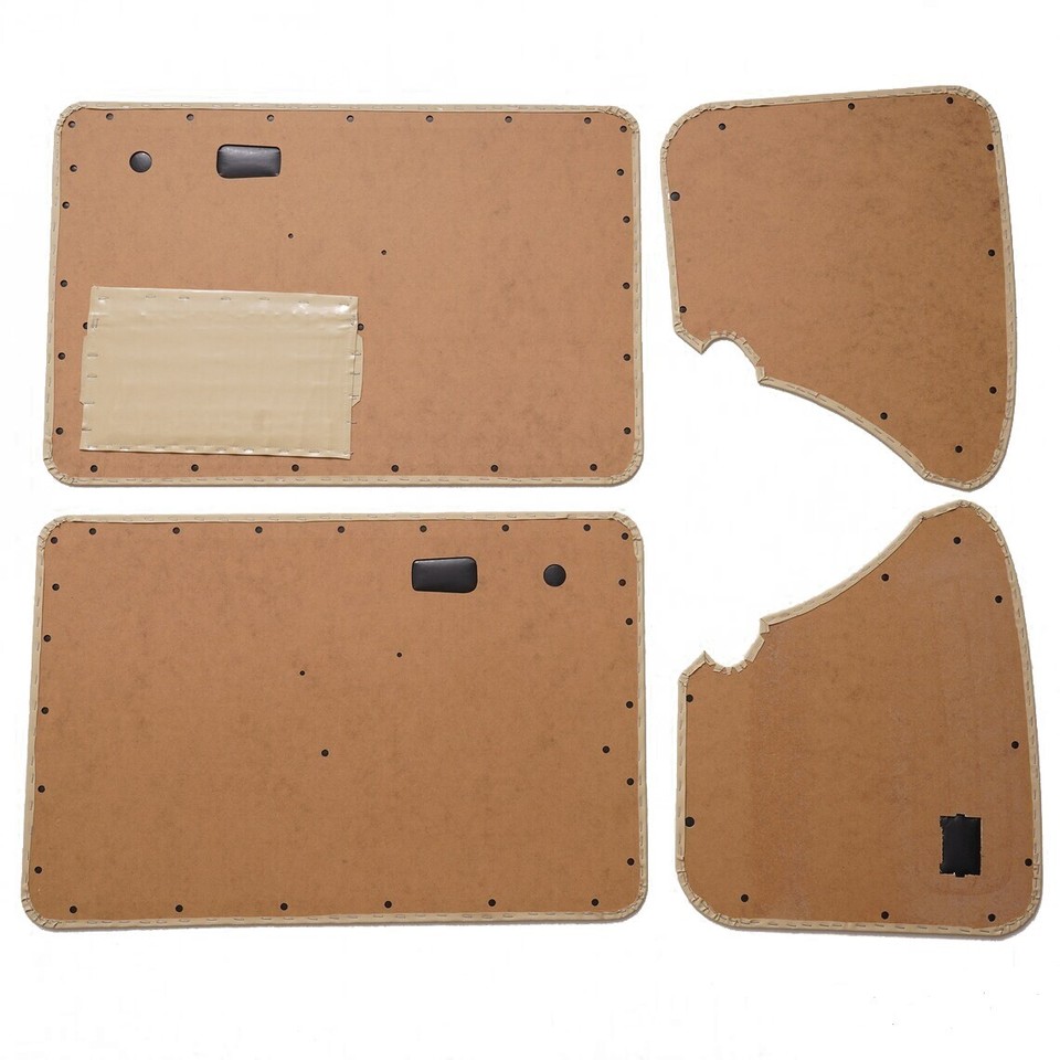 VW Beetle Door Panel Set Cream 1967-1979 Fits Classic Bug Type 1 4 pcs ...
