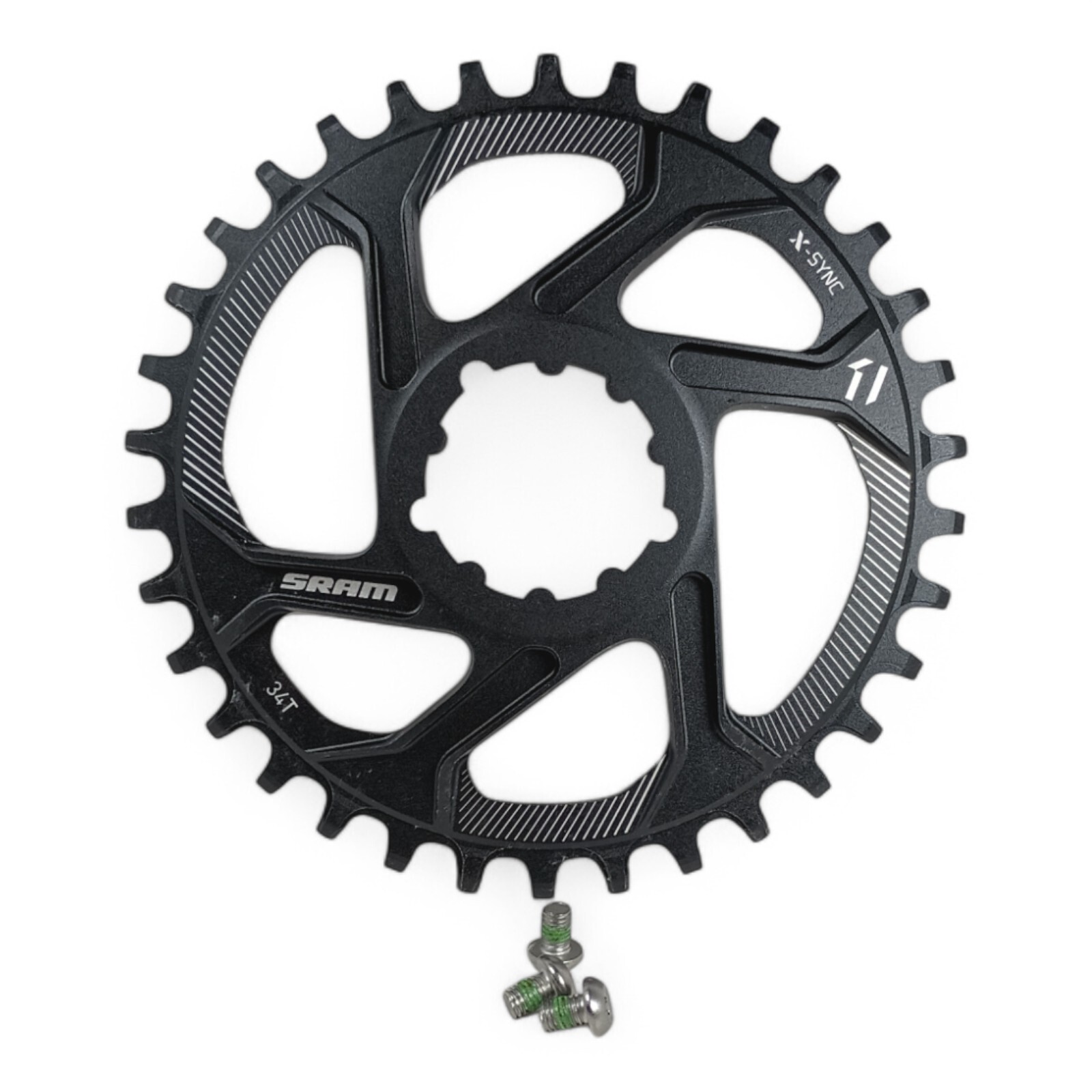 Sram Chainring Narrow Wide 34T 11 speed 6mm offset Direct Mount