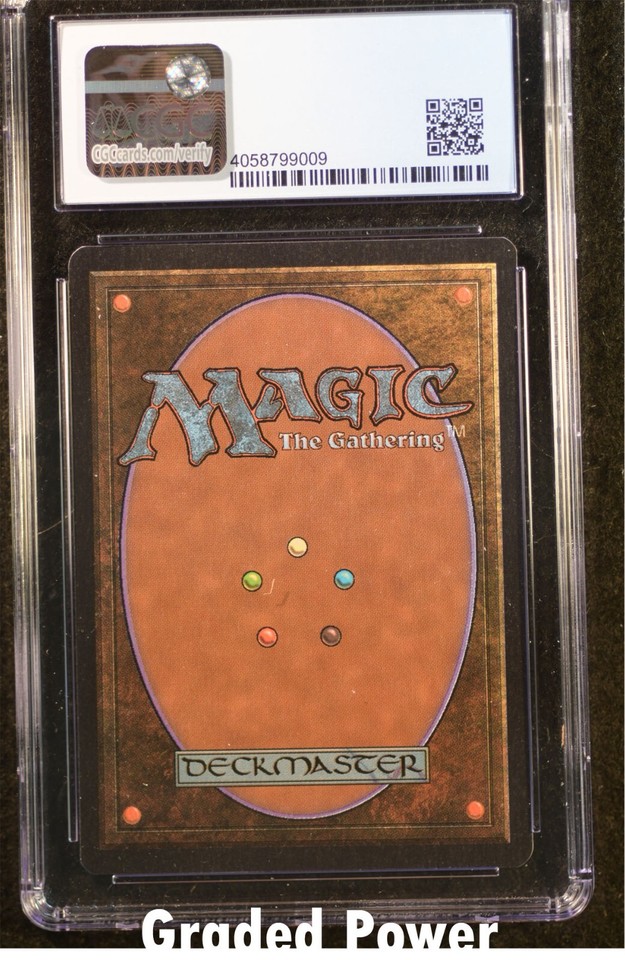 Unlimited Black Vise CGC 9.5 (9009) Magic MTG | eBay