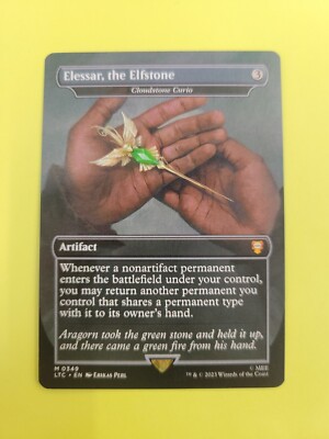 Elessar, The Elfstone-Cloudstone Curio LTR Commander BoderlessNon Foil Mtg Card | eBay