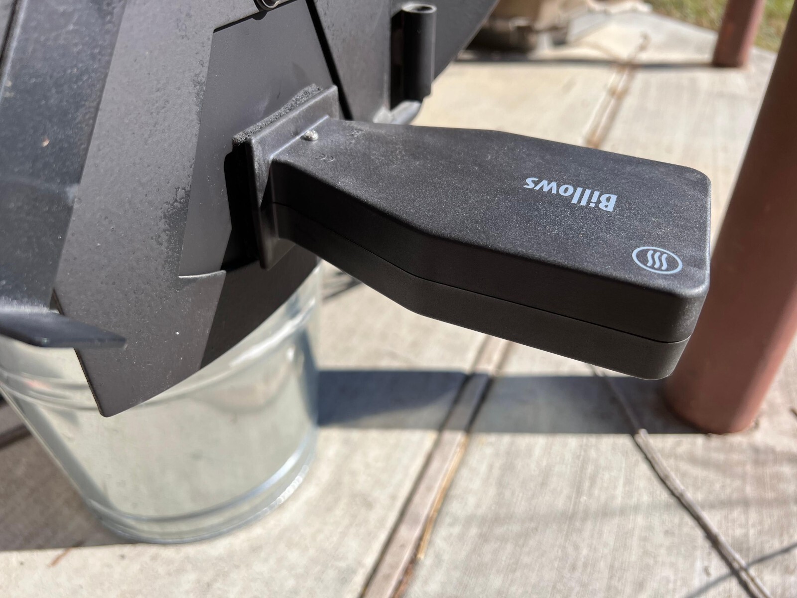 Oklahome Joe Smoker air inlet conversion to Thermoworks Billows | eBay