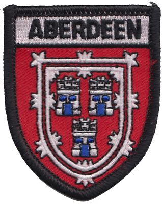 Aberdeen City Scotland Flag Embroidered Patch | eBay
