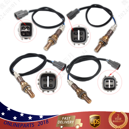 For 2001-2003 Toyota RAV4 Set Of 4 Air Fuel Ratio Oxygen Sensor O2 ...