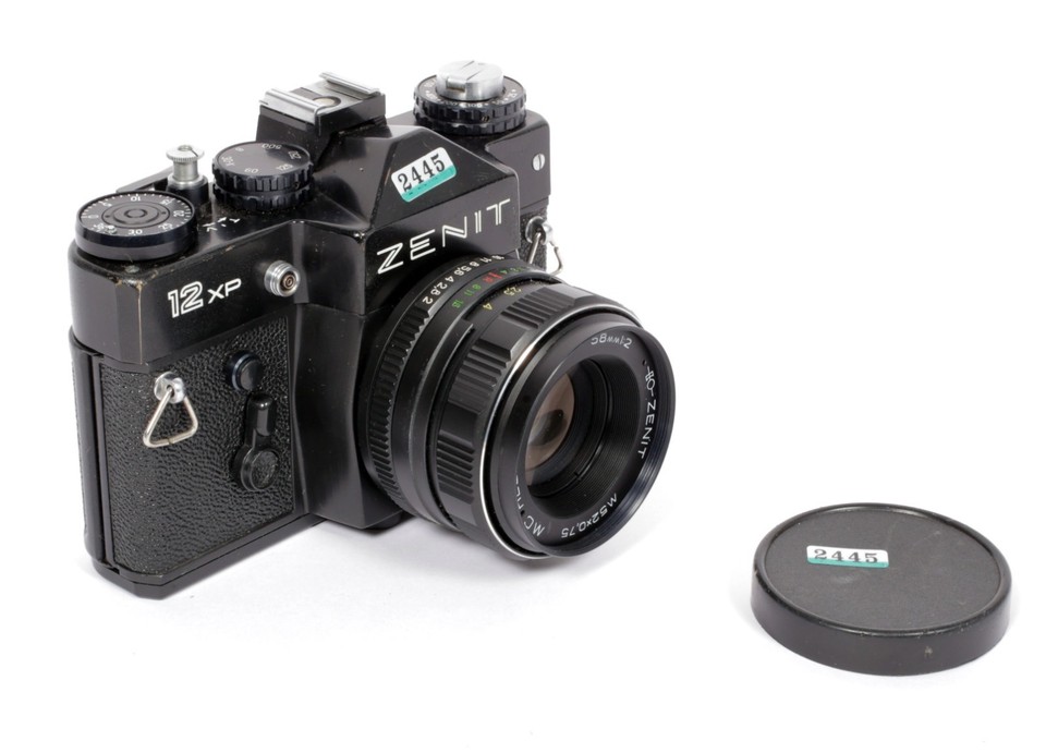 Zenit 12xp 35mm SLR Film Camera with 58mm F2 MC Helios 44M-4 lens ...
