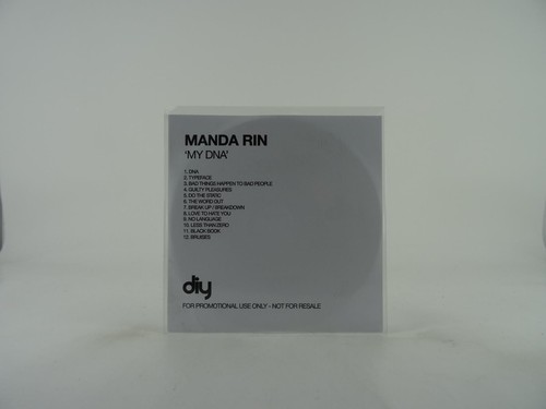 MANDA RIN MY DNA (249) 12 Track Promo CD Album plus White Sleeve DIY | eBay