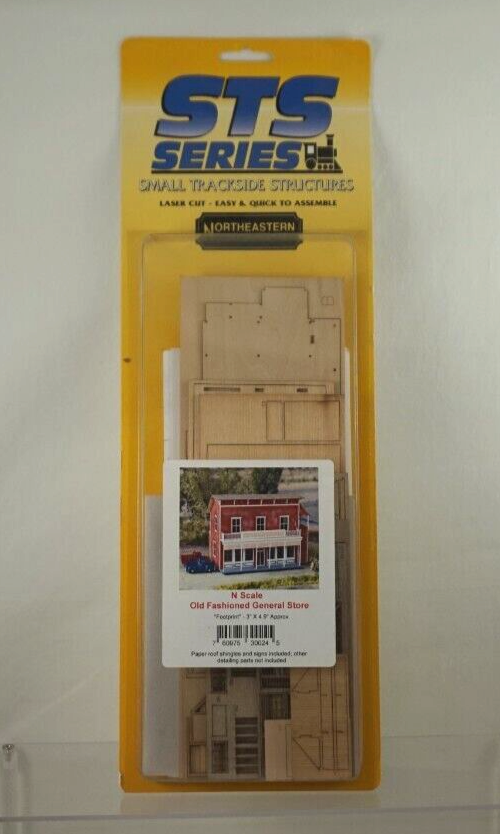 NOS Northeastern Scale Models OLD FASHIONED GENERAL STORE N Scale ...