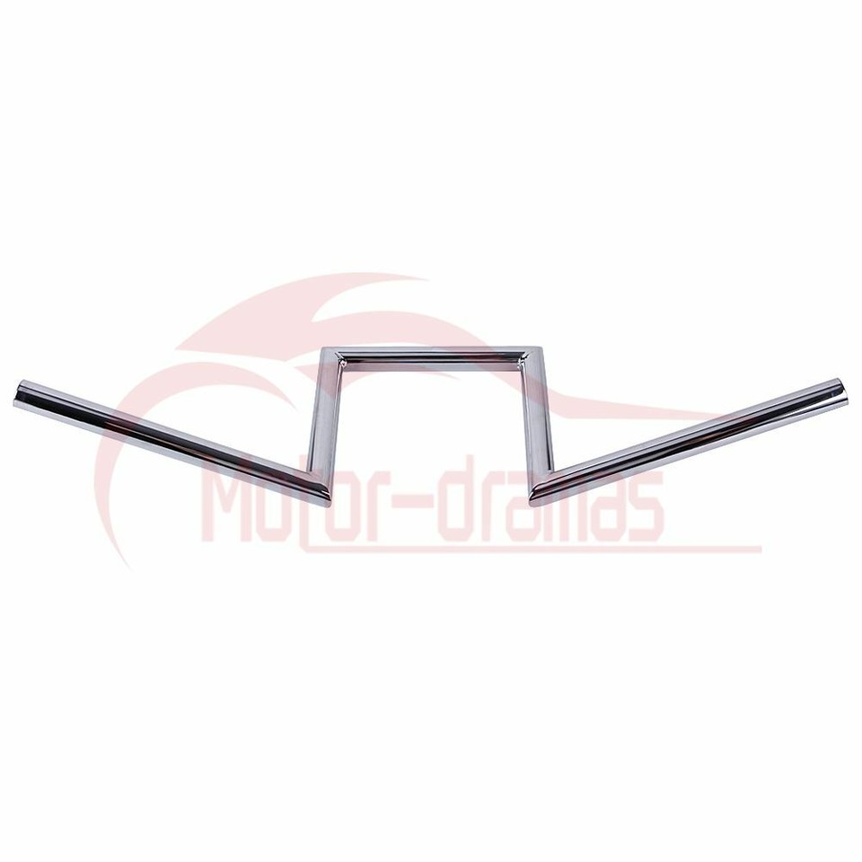 Motorcycle Drag Z-Bars 1"inch Handlebar for Harley Bobber Softail Dyna ...