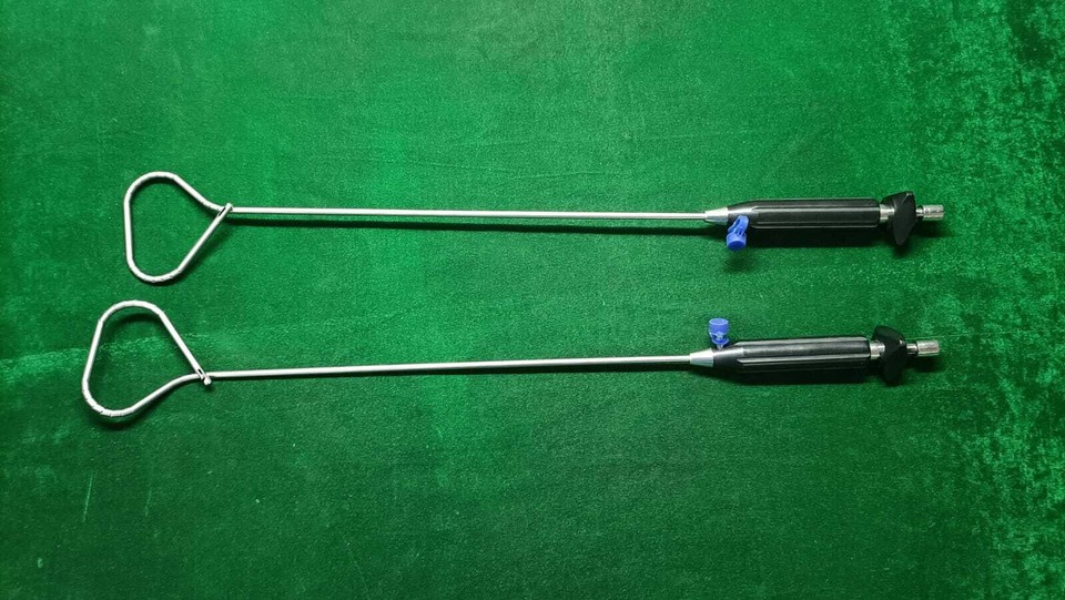 2pc Laparoscopic Snake Liver Retractor 5mmx330mm Reusable Surgical ...