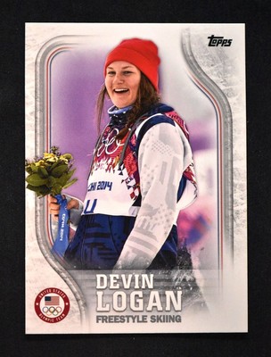 2018 Topps US Winter Olympics Base #US-19 Devin Logan | eBay