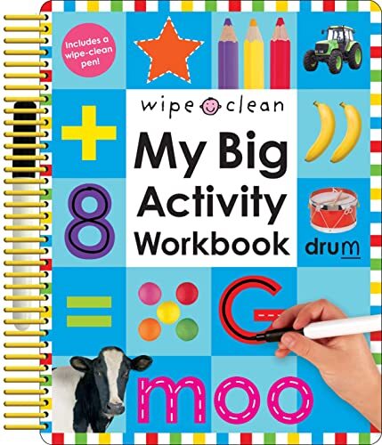 My Big Activity Work Book [With Free Wip... by Priddy, Roger Mixed ...