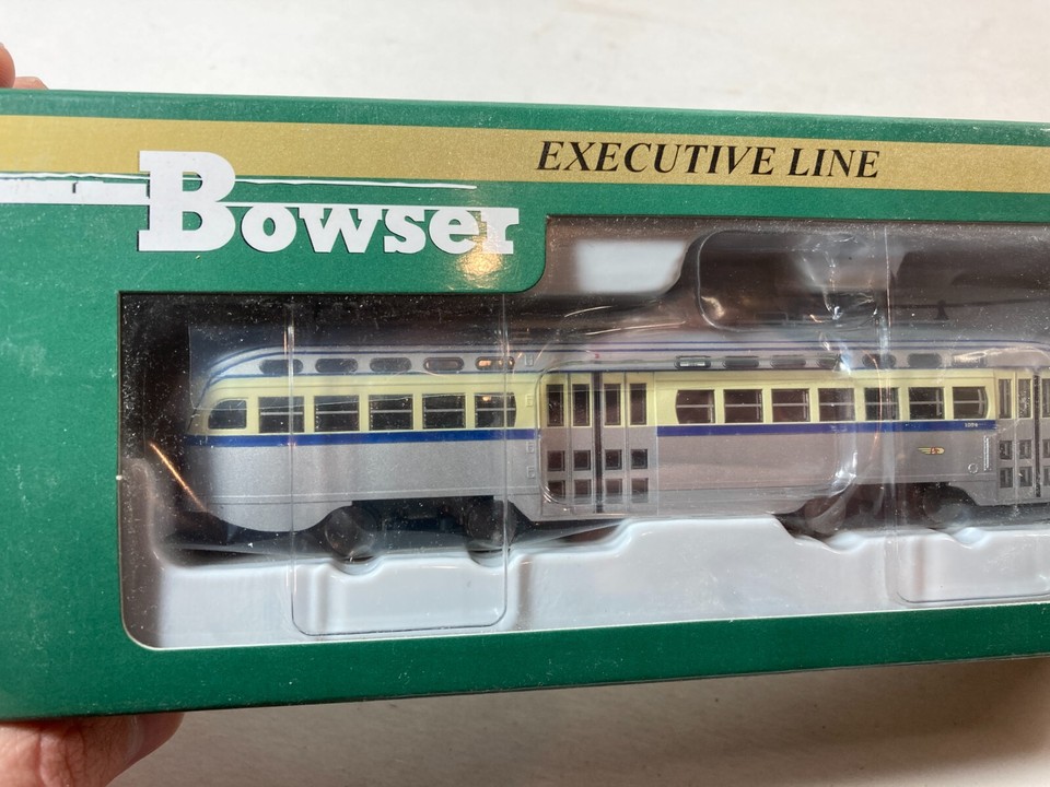 Bowser Executive Line #12554 F Line Philadelphia HO Scale PCC Streetcar ...