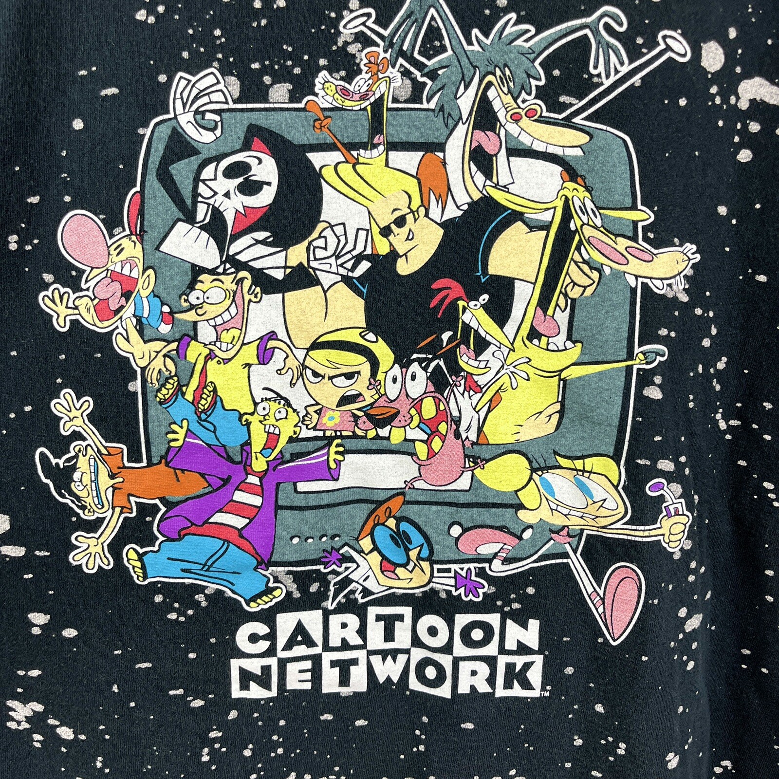 2019 Cartoon Network Black Cotton T-Shirt Men's L - Gem
