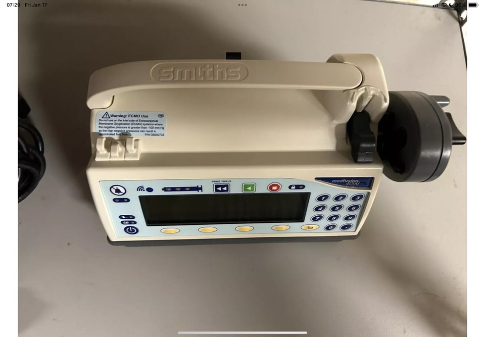 Medfusion 4000 Version 1.6.5 With Pole Clamp PharmGuard | eBay