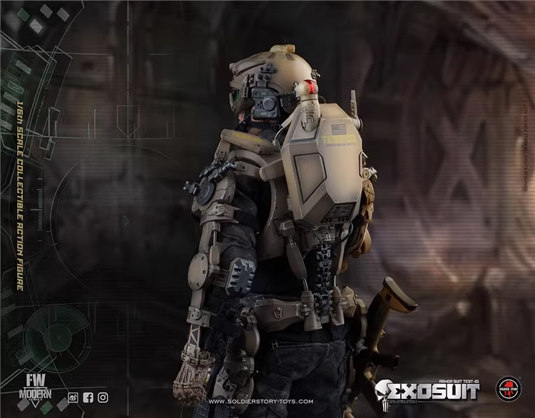 Soldierstory SS122 1/6 Exo-Skeleton Armor Suit Test-01 Soldierstory SS122 1/6 Exo-Skeleton Armor Suit Test-01