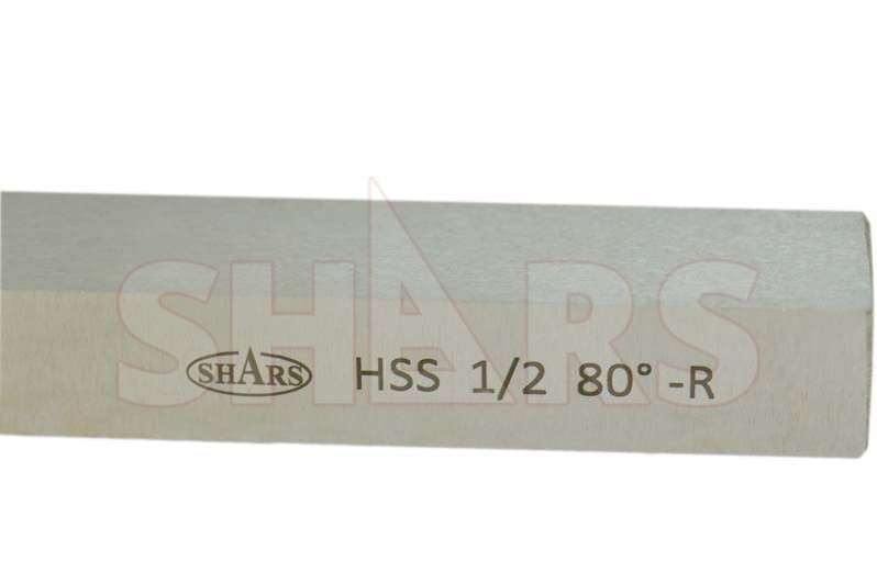 Shars 1/2" Shank 8 PCS Solid HSS Turning Grooving Threading Tool Bit ...
