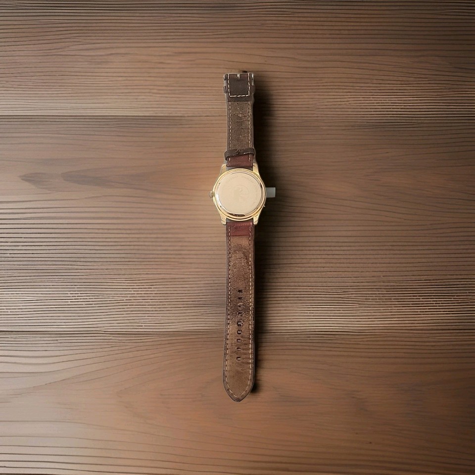 Vintage STAUER Metropolitan Gold Tone Men's Watch 3ATM Japan 17961 ...