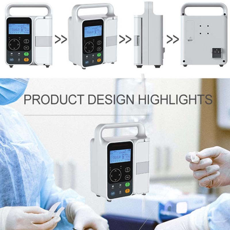 Portable Hospital Medical with Infusion Alarm Infusion Pump | eBay