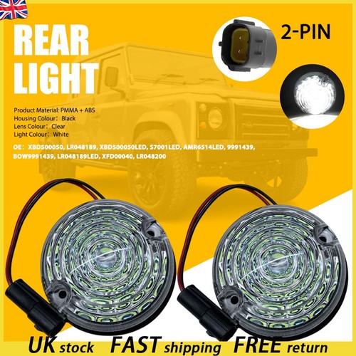2x For Land Rover Defender 90 110 130 Front LED Side Light LR048189 ...