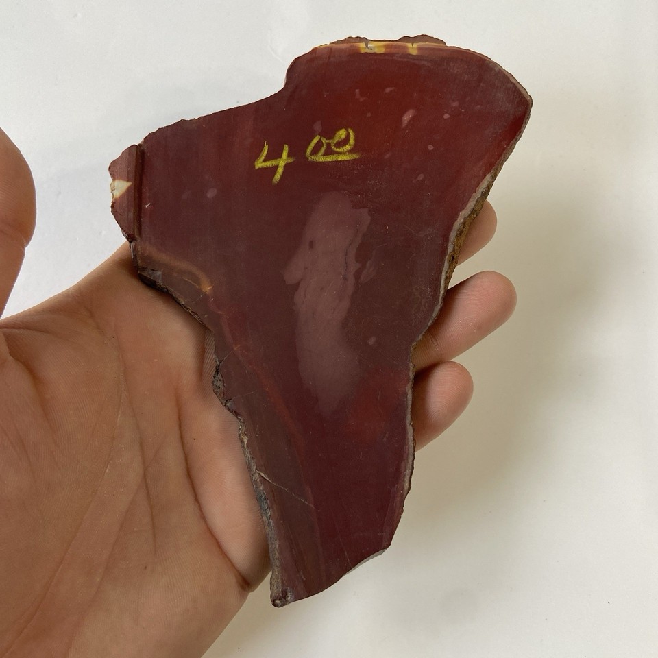 Deep Red Mookaite Rough Slab Grade A Cabbing Material 5.43 Oz | eBay